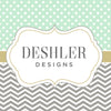 Solid Nylon Monogram Cosmetic Bags – Deshler Designs